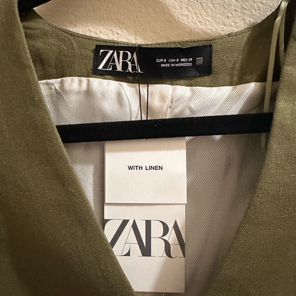Zara | Shorts | Nwt Zara Linen Set | Poshmark